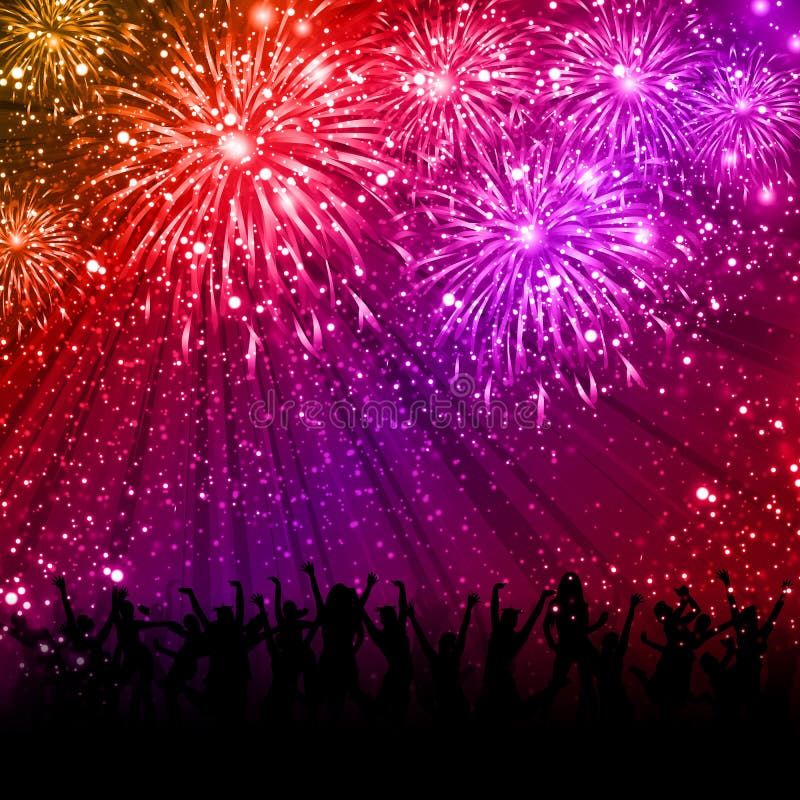 Party and Lights Background Stock Vector - Illustration of abstract ...