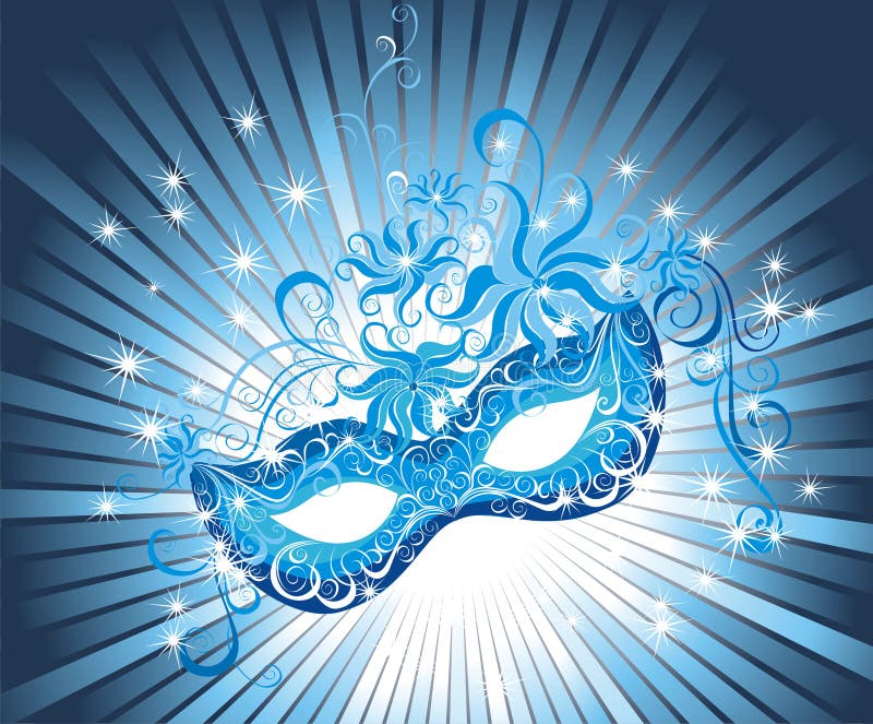 Masks for a masquerade stock vector. Illustration of hiding - 28821186