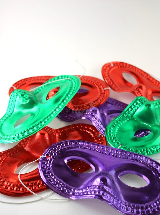 Party masks stock image. Image of hide, festive, white - 1579507