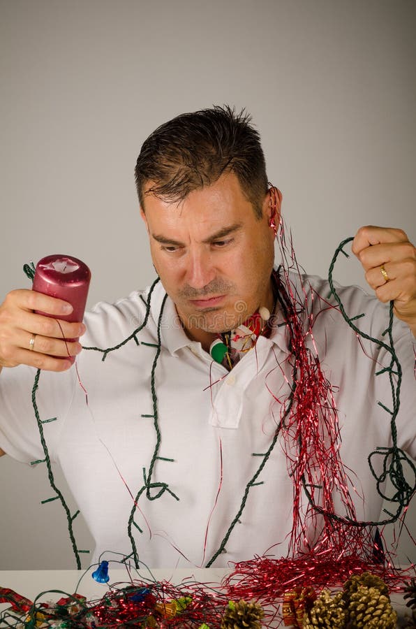 Party mess stock image. Image of grumpy, lights, mess - 37862099