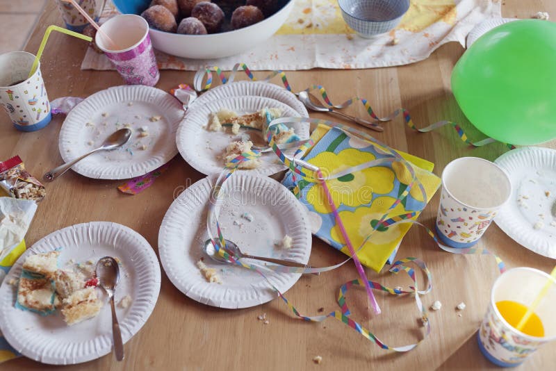 After Party Mess stock photo. Image of cleanup, garbage - 38807640