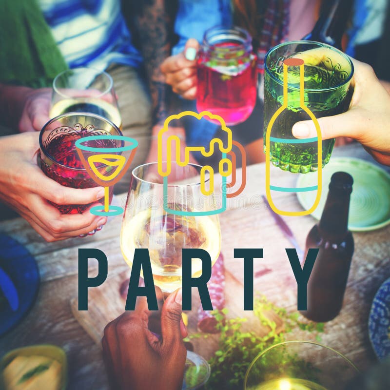 Party Night Life Fun Enjoy Concept Stock Photo - Image of night, club ...