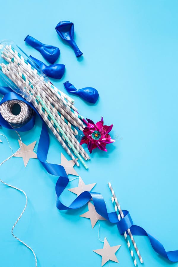 Party objects stock photo. Image of balloon, decorate - 96282550