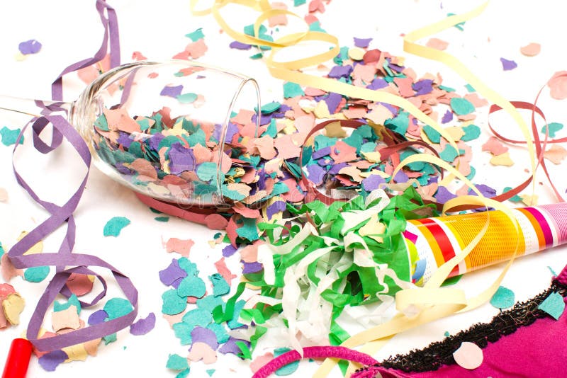 Party objects isolated stock image. Image of positive - 47357231