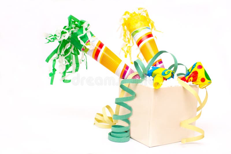Party objects isolated stock image. Image of birthday - 47359227