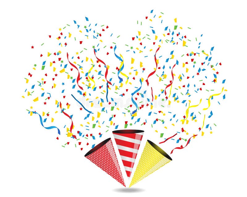 Party popper stock vector. Illustration of celebration - 42136539 Party popper stock vector. Illustration of celebration - 42136539