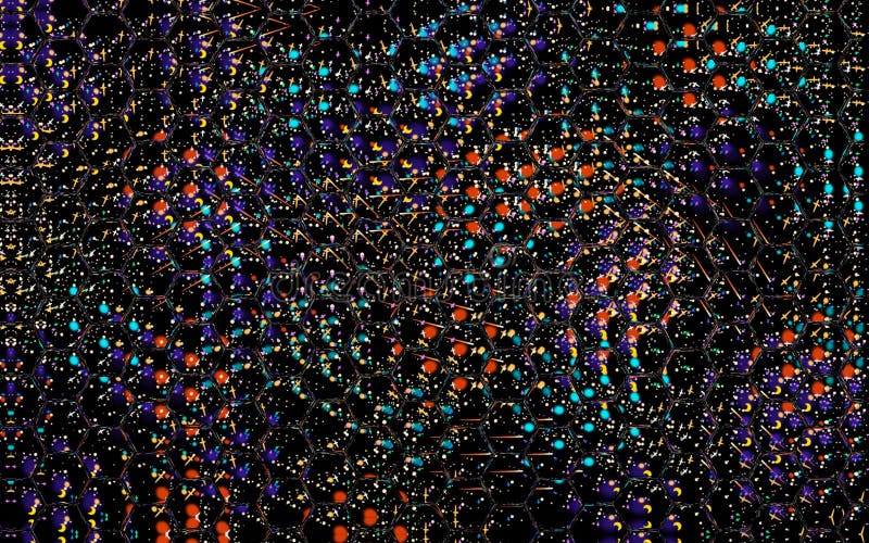 Party Particles Abstract Background Blurs Textures Stock Image - Image ...