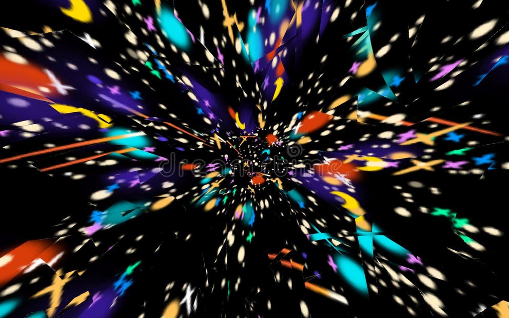 Party Particles Abstract Background Blurs Textures Stock Image - Image ...