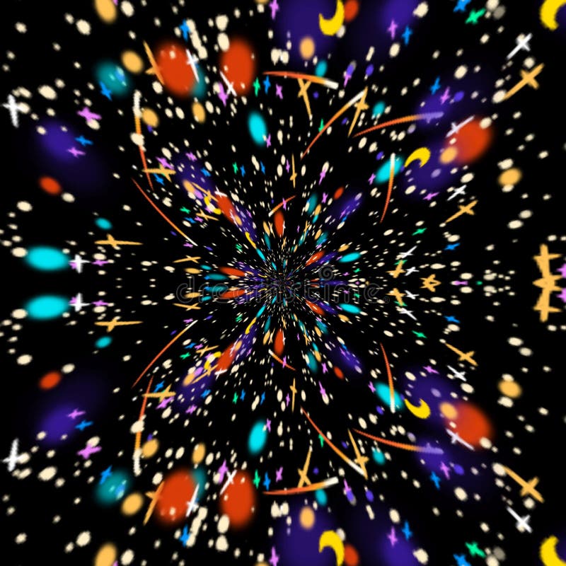 Party Particles Abstract Background Blurs Textures Stock Photo - Image ...