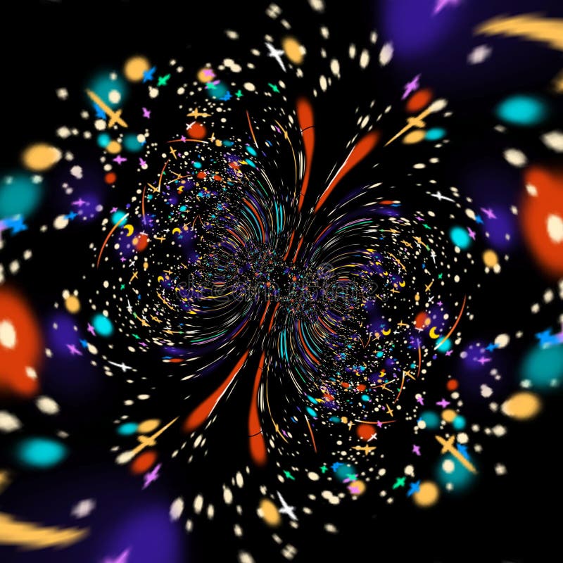 Party Particles Abstract Background Blurs Textures Stock Image - Image ...