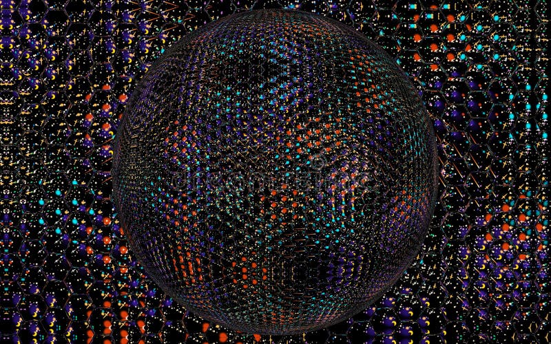 Party Particles Abstract Background Blurs Textures Stock Image - Image ...