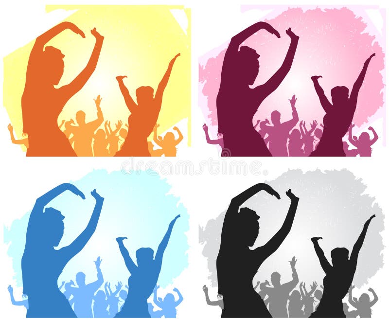 Party people vector stock vector. Illustration of idea - 4800618
