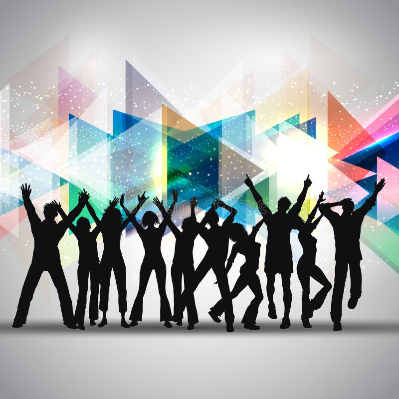 Party people stock vector. Illustration of friend, woman - 37860547