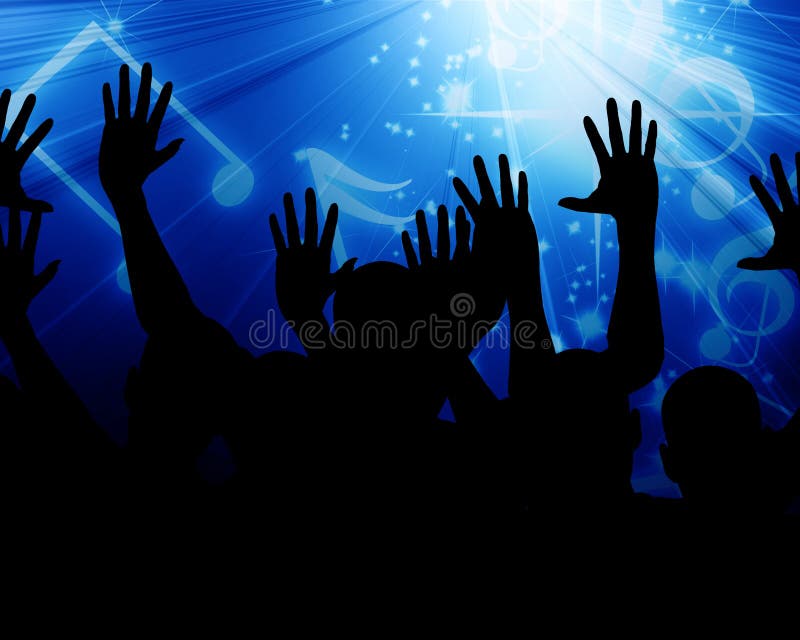 Funky Party People stock illustration. Illustration of design - 2891794