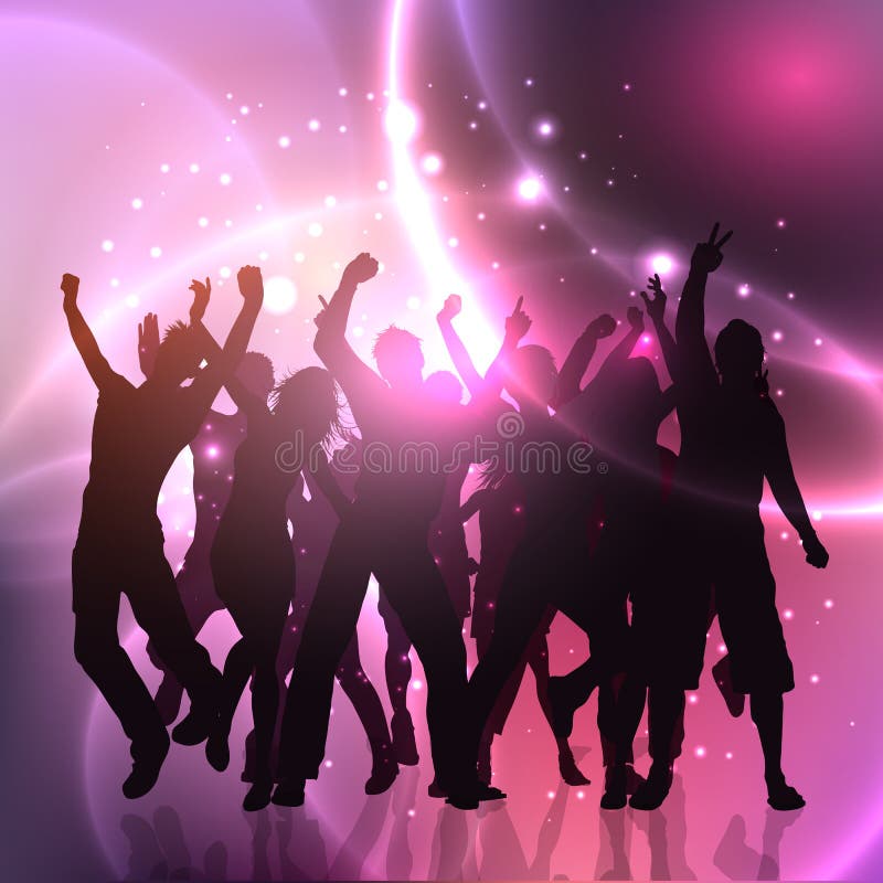 Party people background stock vector. Illustration of disco - 68144418