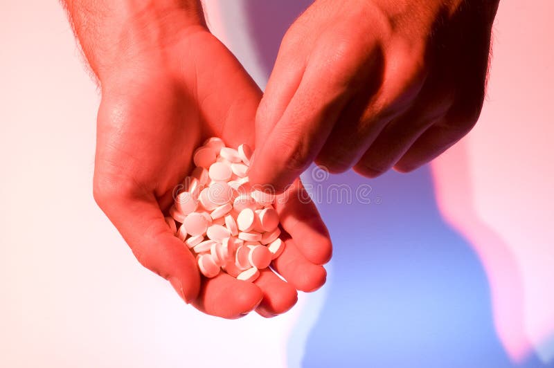 Party pills stock photo. Image of icon, hand, isolated - 9454208