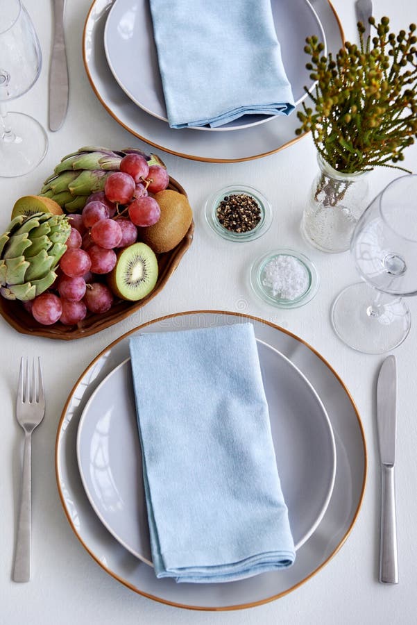 Party place setting stock photo. Image of table, plate - 58022282