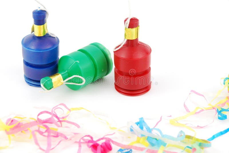 Party Poppers stock image. Image of gathering, birthday - 12352457
