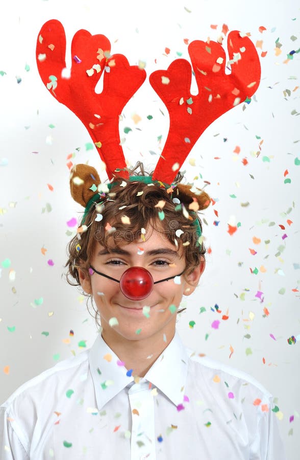 Party portrait stock photo. Image of horn, event, smile - 7406490