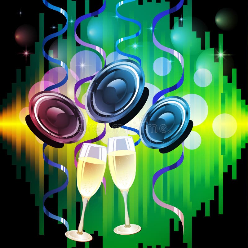 Party poster stock illustration. Illustration of celebration - 27528385