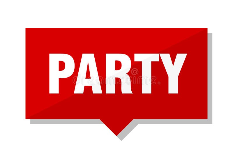 Party Price Tags. Flat Eps10 Vector Illustration. Stock Vector ...