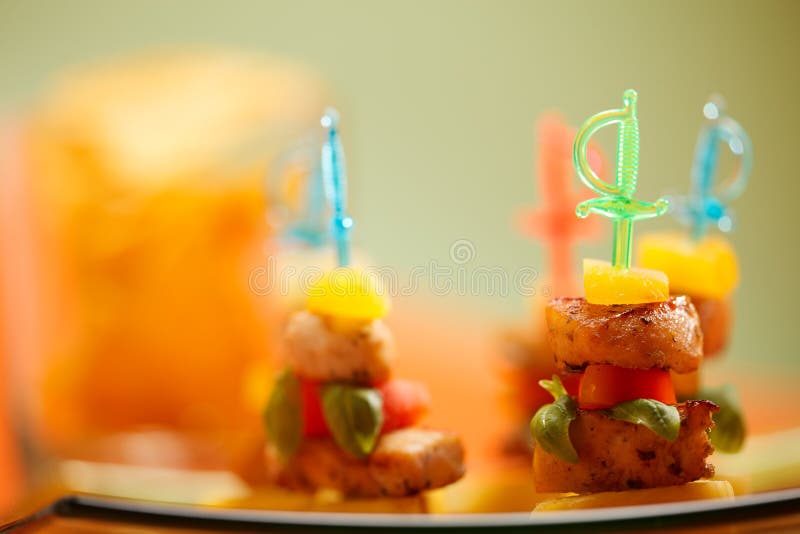 Party snacks stock photo. Image of nutritious, horizontal - 16005748