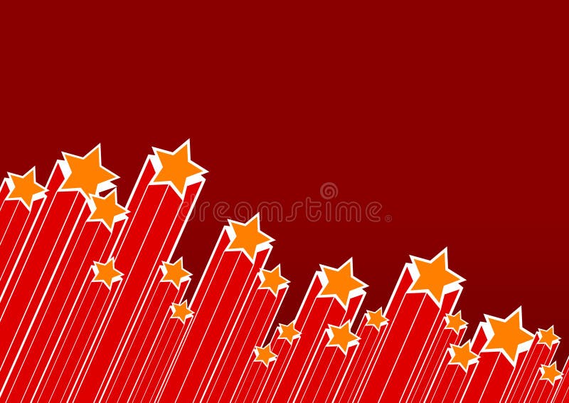 Party Stars with Blue Background. Stock Vector - Illustration of ...