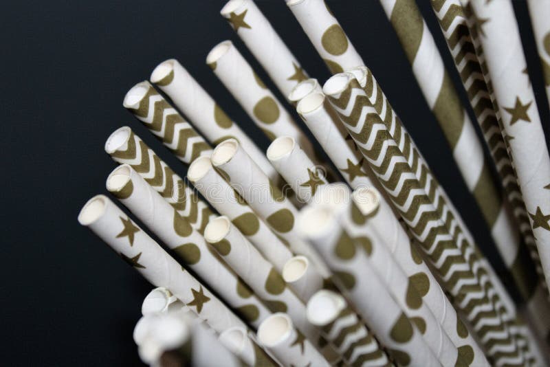 Party straws stock image. Image of paper, crafts, straws - 83211127