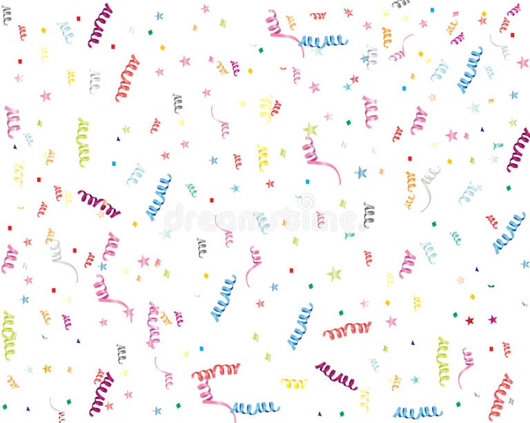 Party Streamers Confetti Stock Illustrations – 12,825 Party Streamers ...