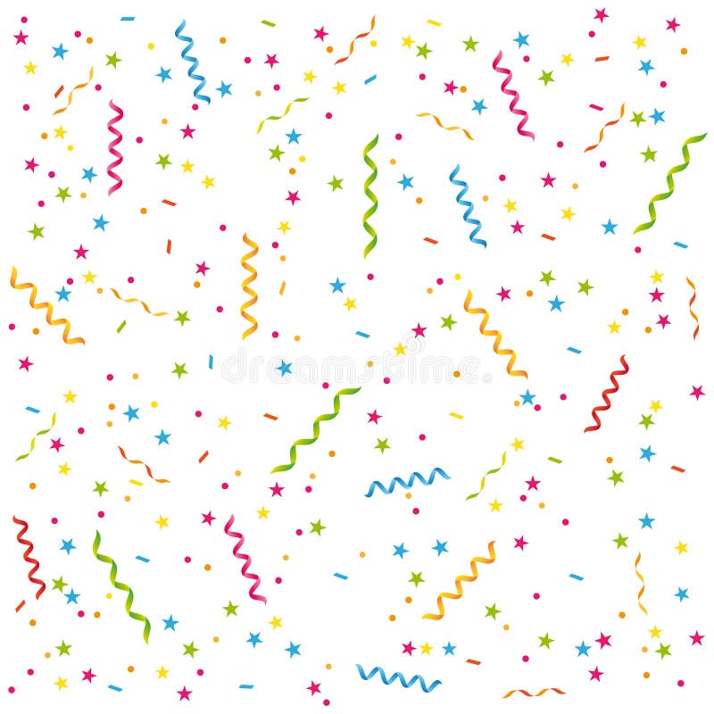 Confetti Background