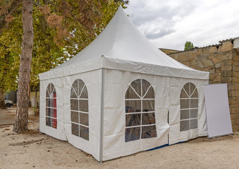 Party Tent Windows stock image. Image of 2021, outside - 232480967