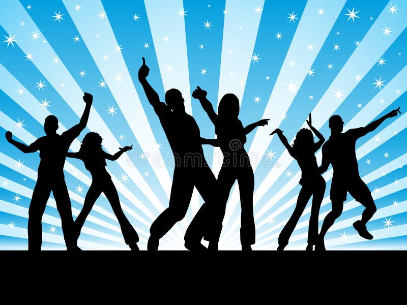 Party time stock vector. Illustration of digital, woman - 1228568