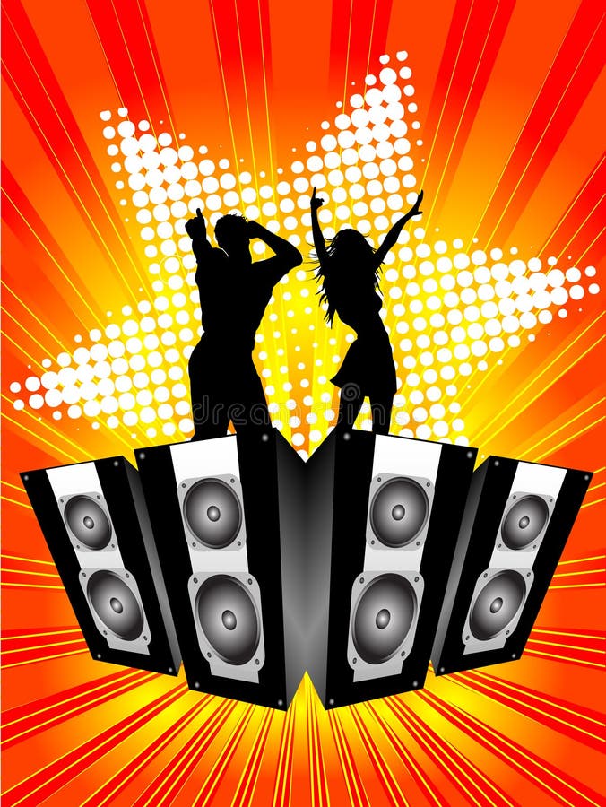 Grunge party time stock vector. Illustration of abstract - 2772077