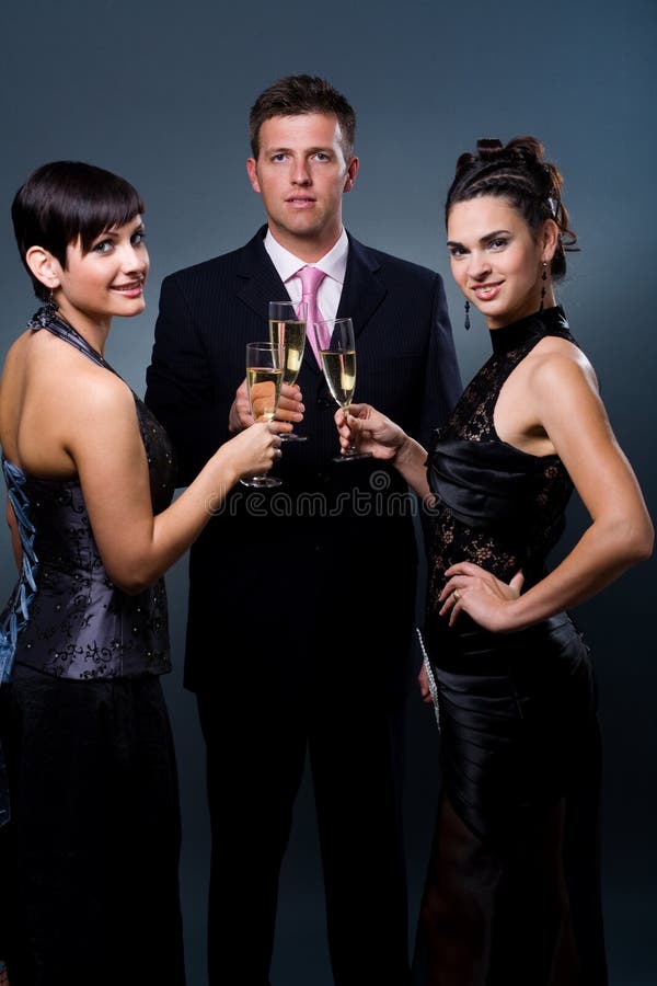 Party time stock photo. Image of flirting, bubbles, cheers - 3546636
