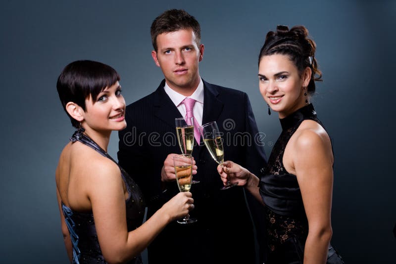 Party time stock image. Image of date, dressed, congratulation - 6891469