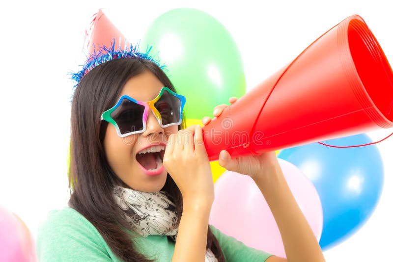 Party time stock image. Image of holidays, emotion, smiling - 40808705
