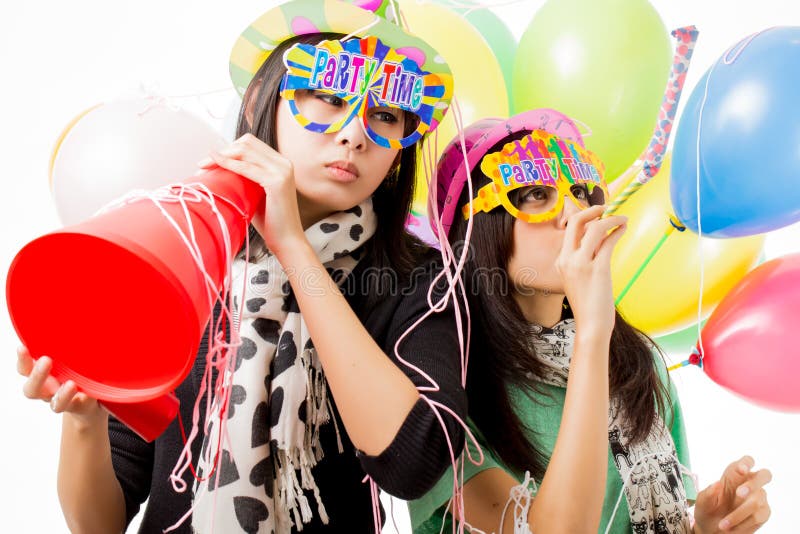 Party time stock photo. Image of female, holiday, group - 41099282