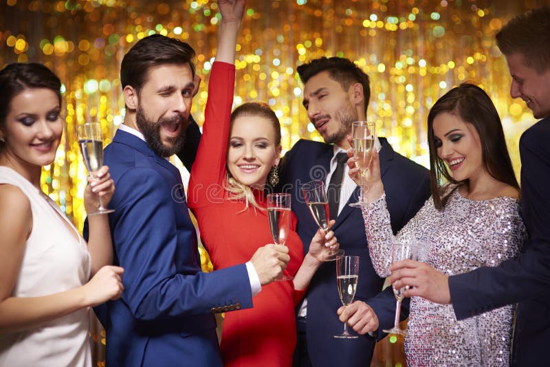 Party time stock image. Image of handsome, glitter, colored - 87115593