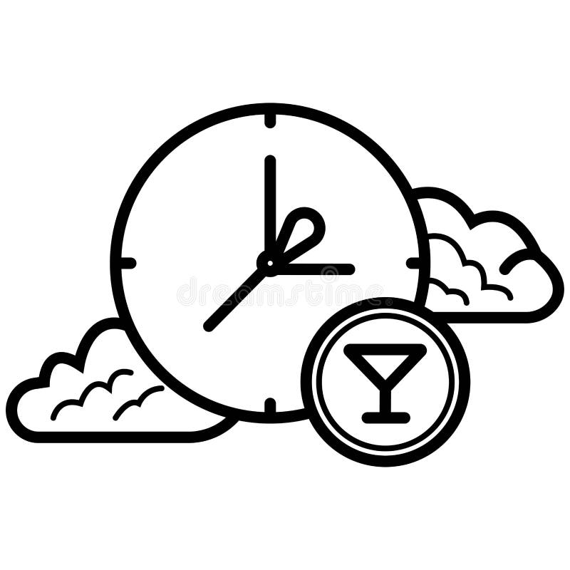 Party time icon stock vector. Illustration of concept - 148823511