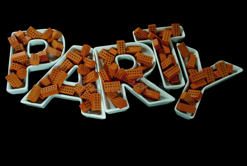 Party tray stock image. Image of blocks, beverage, bricks - 33939403