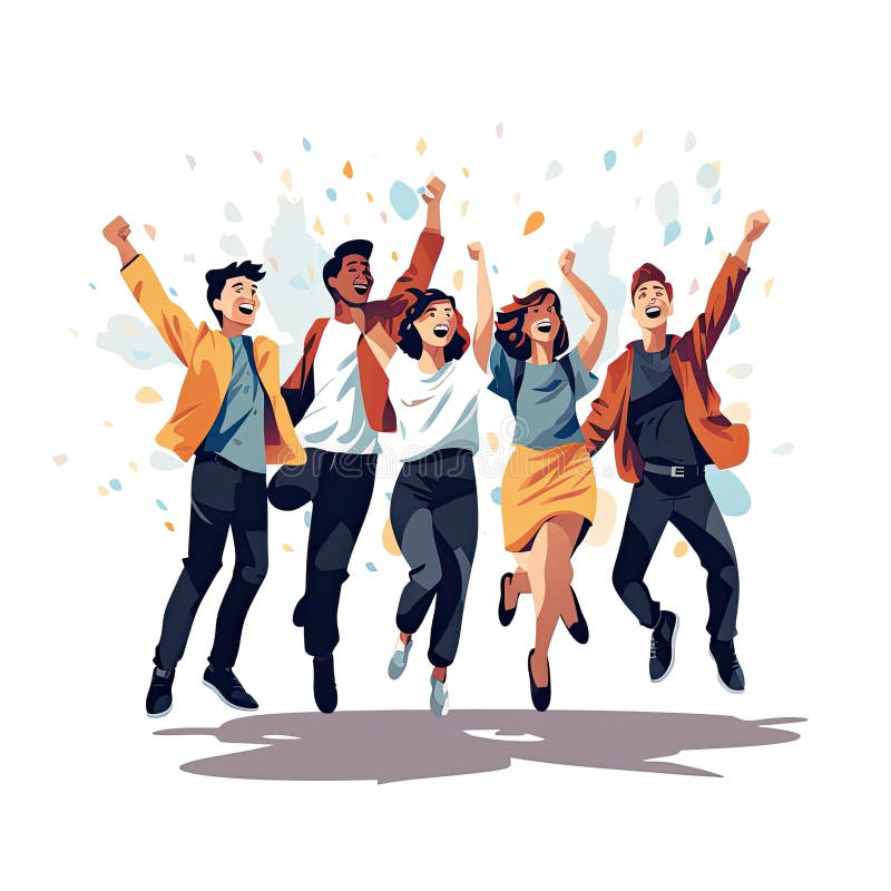 Party Vector Illustration. stock illustration. Illustration of ...