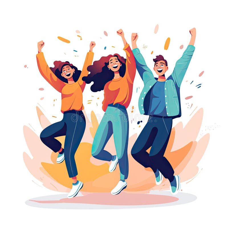 Party Vector Illustration. stock illustration. Illustration of floor ...