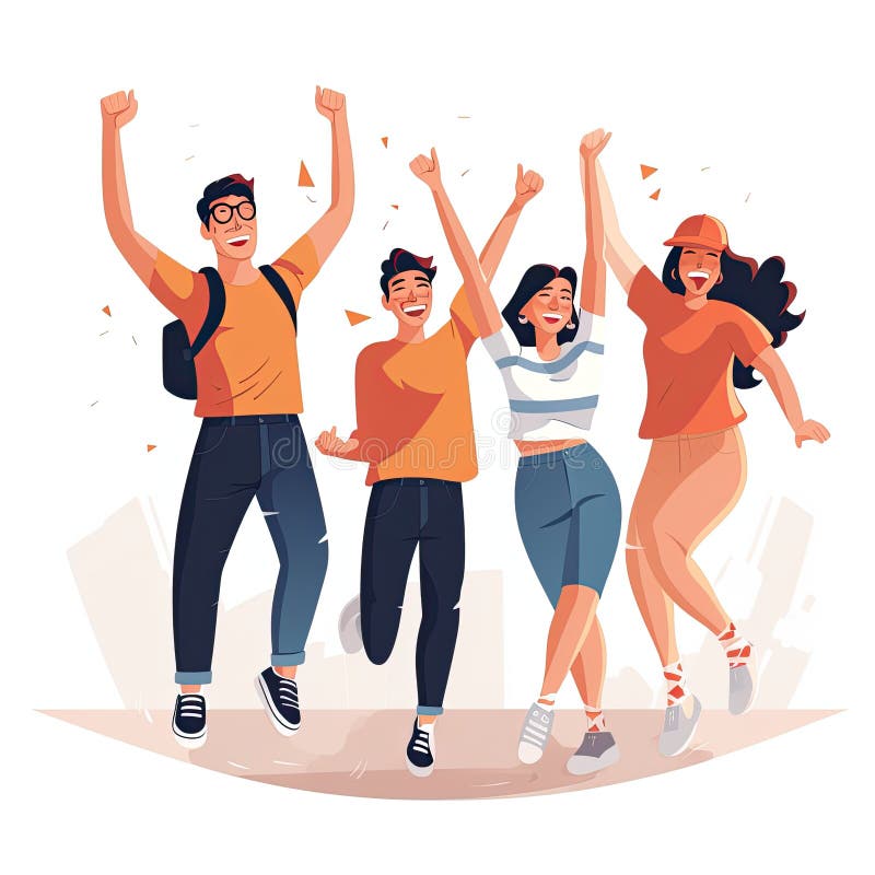 Party Vector Illustration. stock illustration. Illustration of floor ...