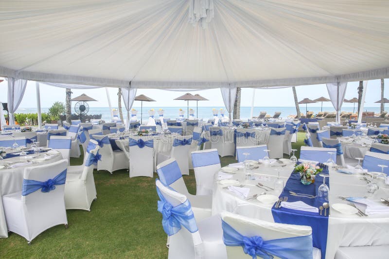 Party or wedding set up stock image. Image of nature - 102690093