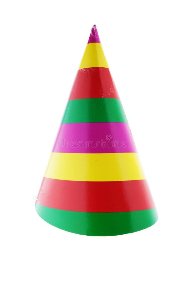Partyhut stockbild. Bild von zubehör, spielzeug, papier - 9500941