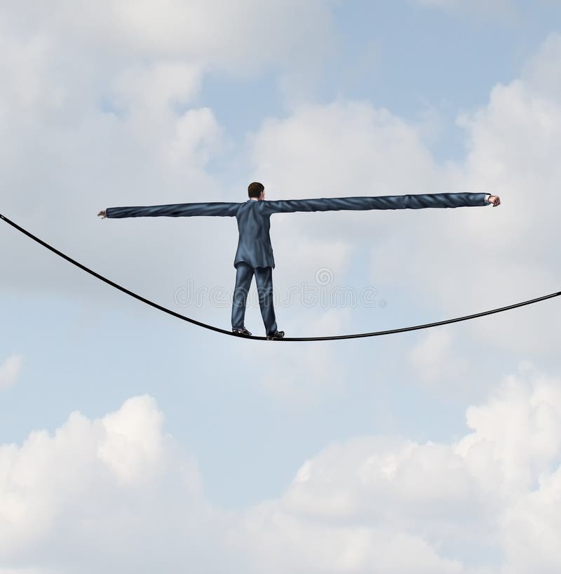 Pas aan Risico aan stock illustratie. Illustration of begeleiding ...