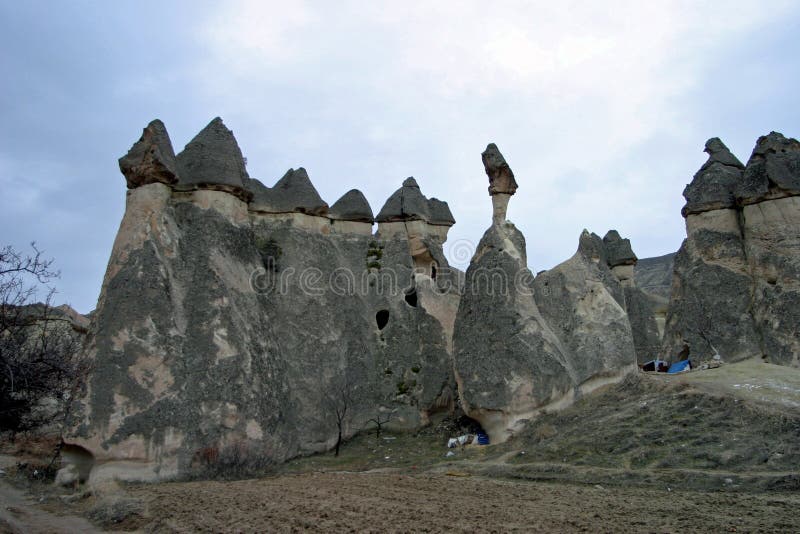 Pasabag in Cappadocia stock photo. Image of clear, shaped - 46672210