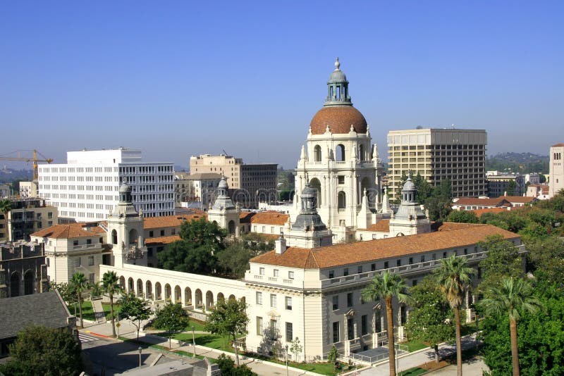 Pasadena City Hall stock image. Image of tourism, places - 2732389