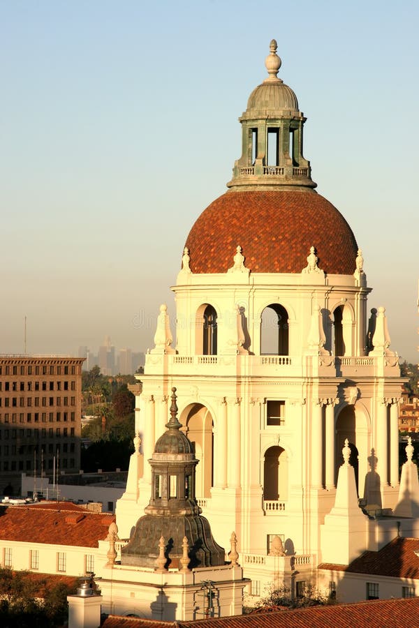 Pasadena City Hall stock image. Image of entrance, city - 31155987
