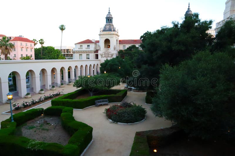 Pasadena (LA County), California: Pasadena City Hall Editorial Stock ...